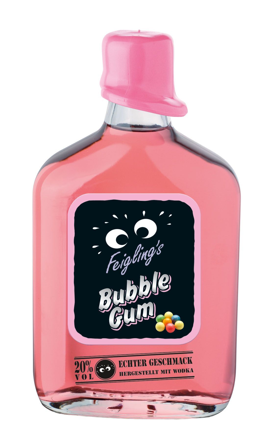 Kleiner Feigling Bubble Gum 0,5 l | Partyschnaps Minis & Flaschen ...
